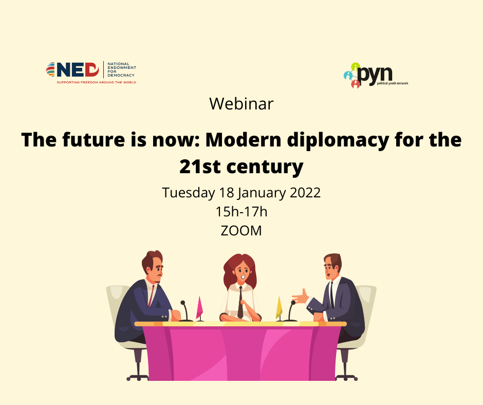 APPLY NOW WEBINAR The future is now: Modern diplomacy for the 21st ...