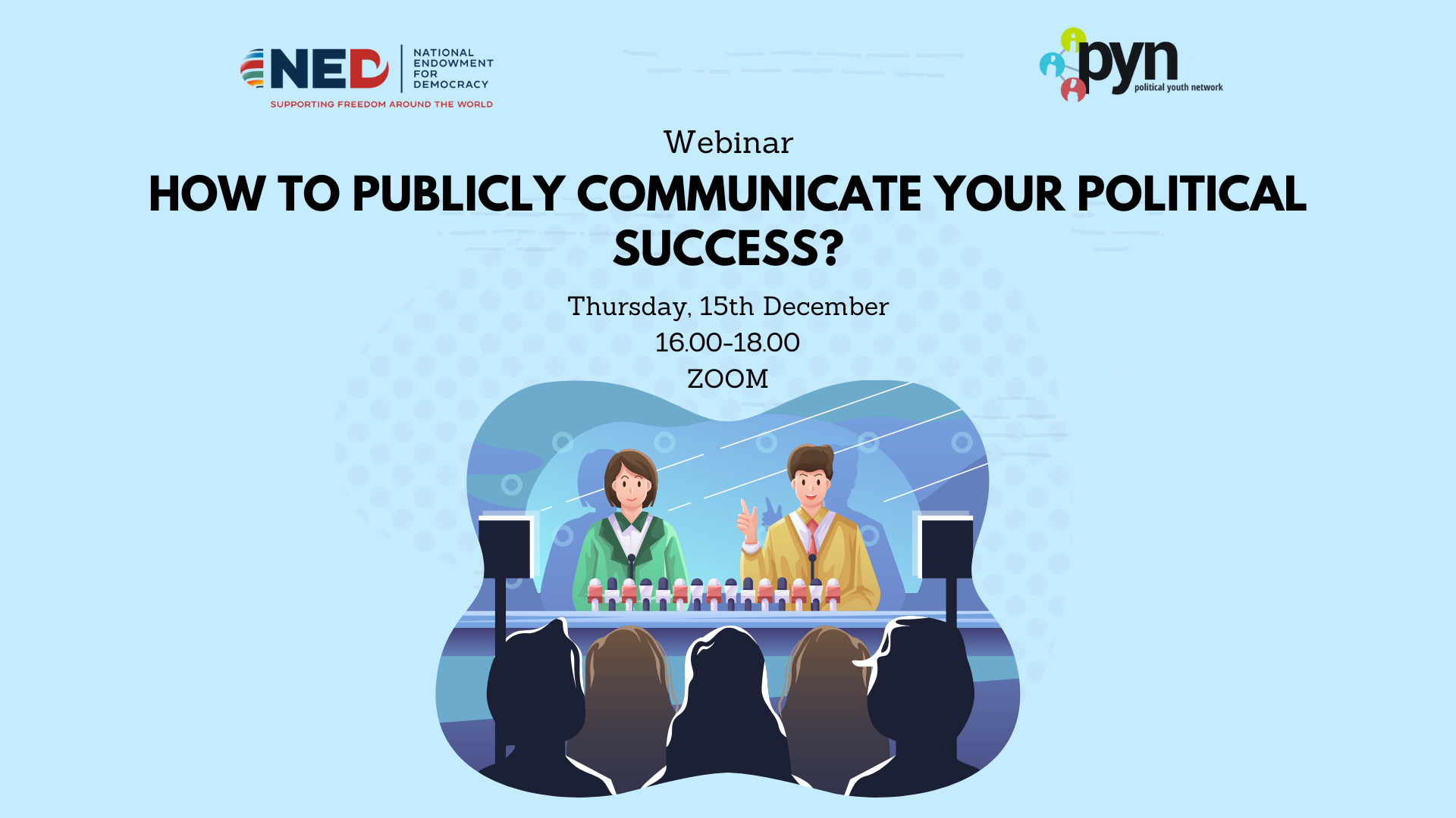 APPLY NOW TO OUR REGIONAL WEBINAR: How to publicly communicate your ...